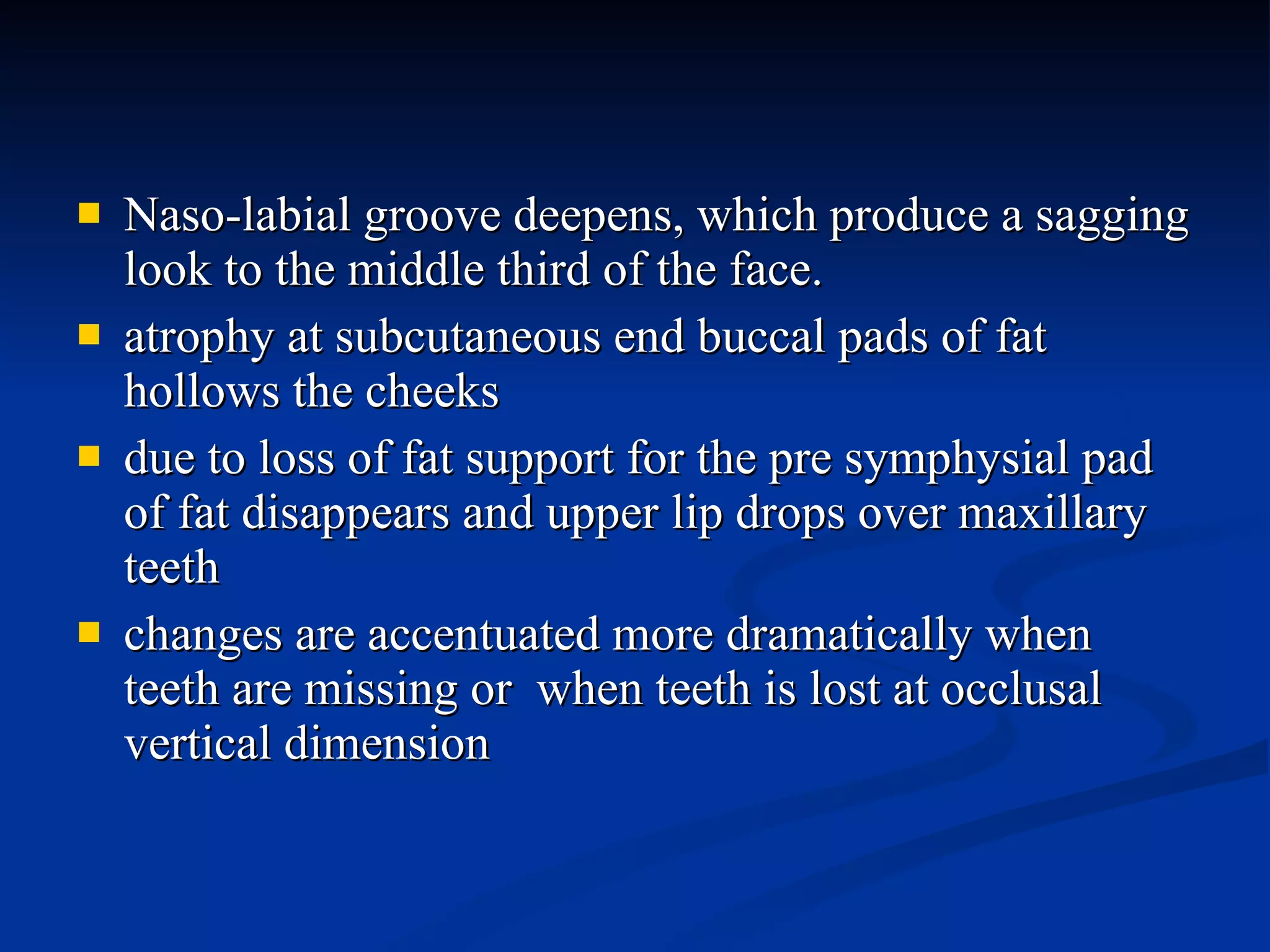 effect of aging on edentulous state | PPT
