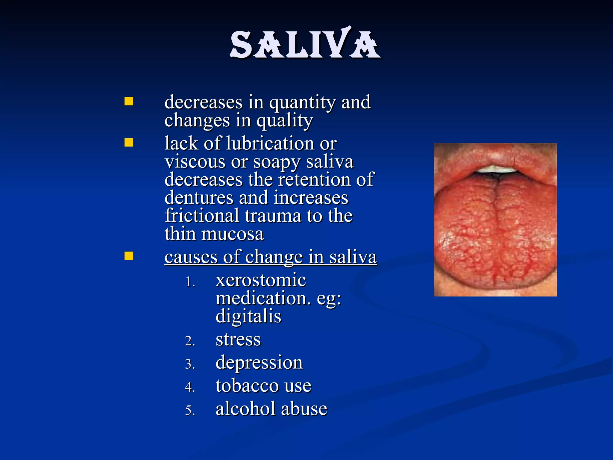 effect of aging on edentulous state | PPT