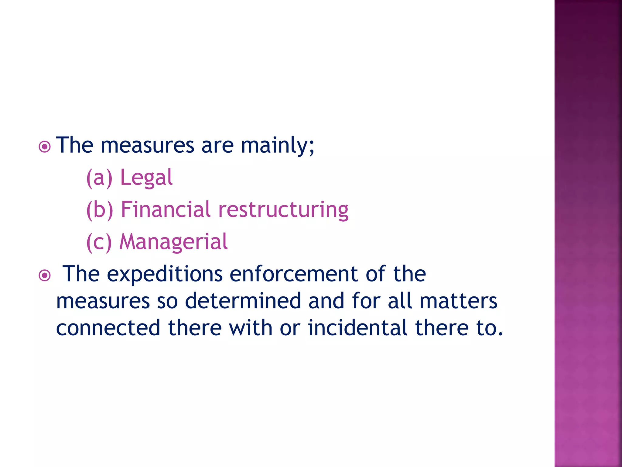 sick industrial companies act 1985 | PPTX