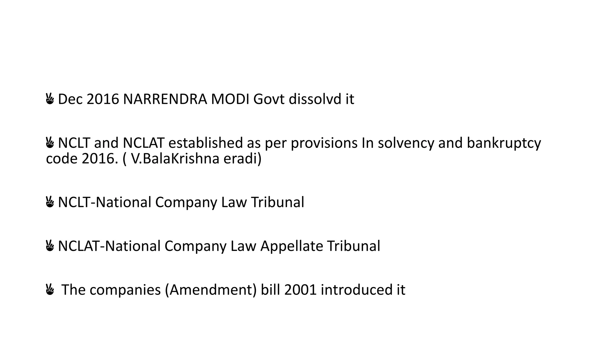 SICA and BIFR | PPTX