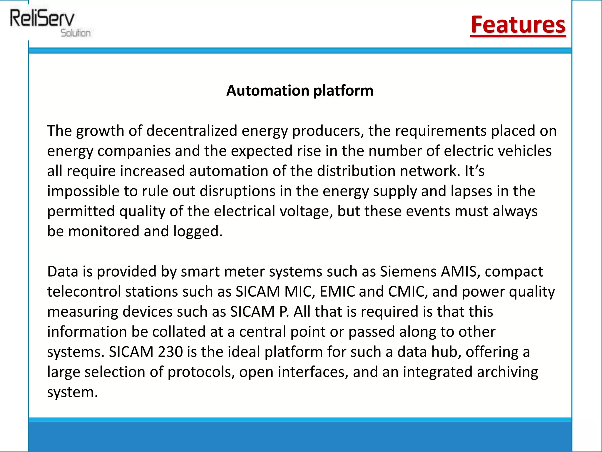 Small Control Center System SICAM 230 | PDF