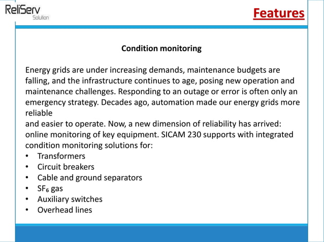 Small Control Center System Sicam 230 Pdf Power And Energy Industry Industries