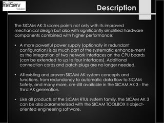 SICAM AK 3 automation | PDF