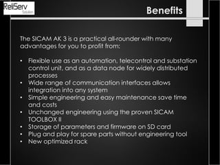 SICAM AK 3 automation | PDF