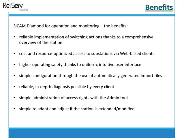SICAM Diamond (6MD552) | PDF