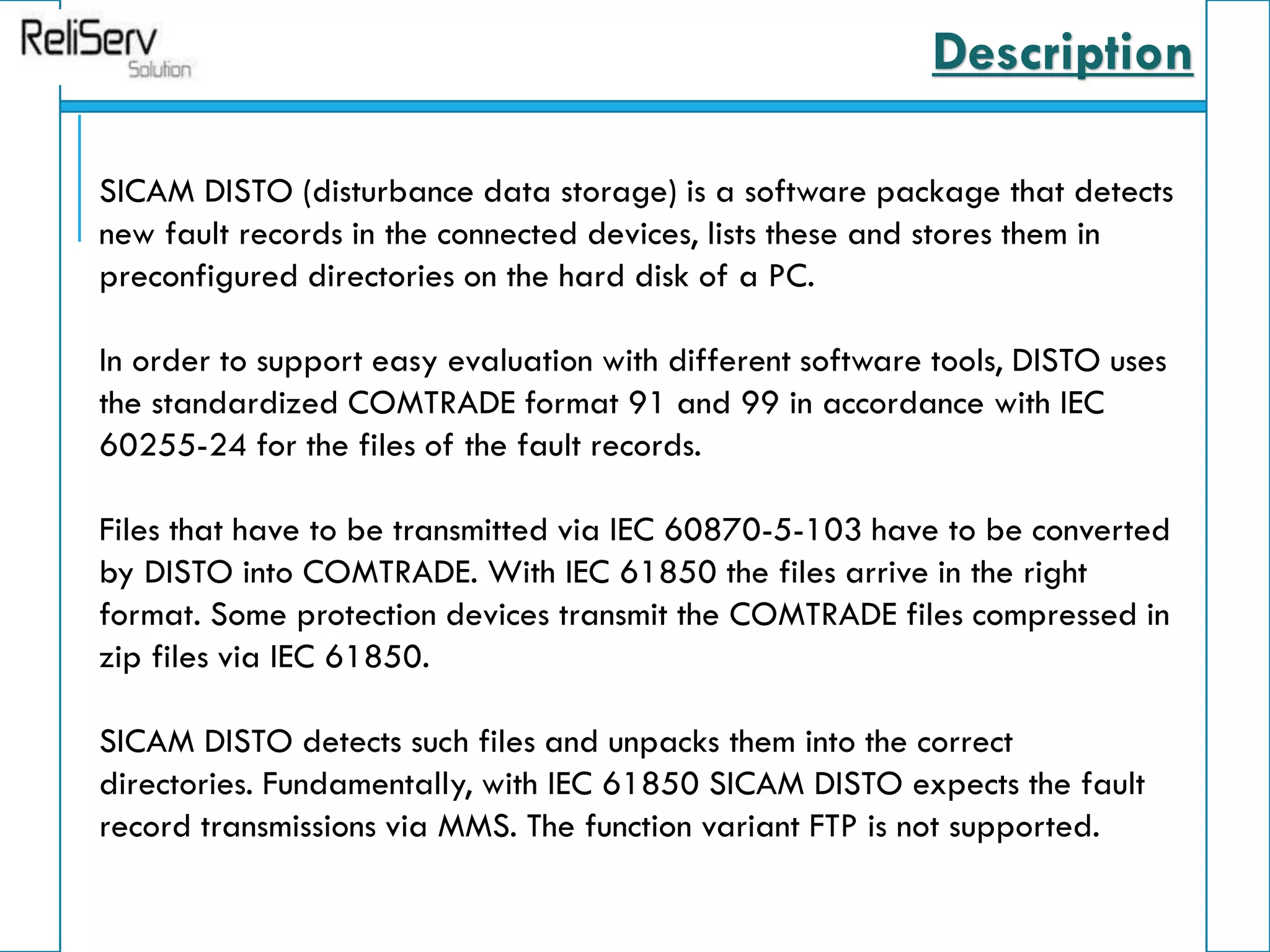 SICAM Disto substation automation | PDF | Operating Systems | Computer Software and Applications