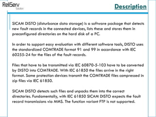 SICAM Disto substation automation | PDF | Operating Systems | Computer ...