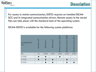 SICAM Disto substation automation | PDF | Operating Systems | Computer Software and Applications