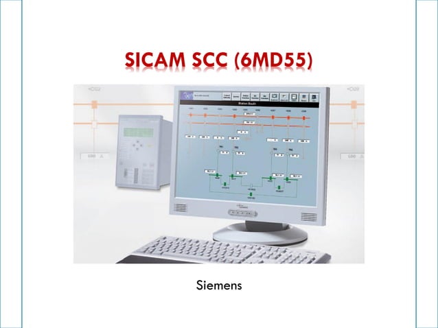 SICAM SCC (6MD55) automation | PDF