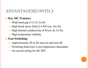 Sic a new era in power electronics | PPTX