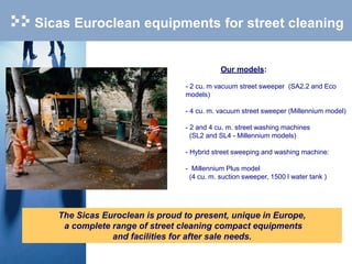 Sicas Euroclean Industrial presentation | PPT