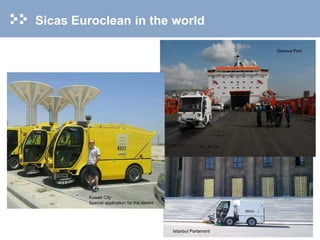 Sicas Euroclean Industrial, Products: Sweepers and Washers | PDF