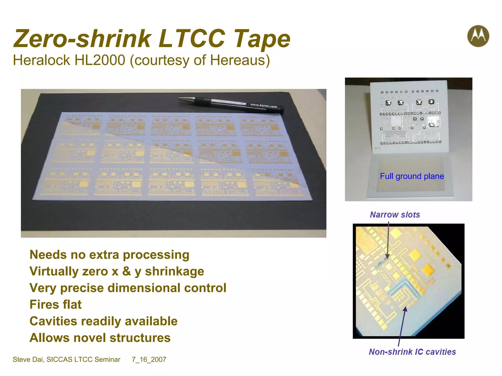 LTCC Overview | PDF