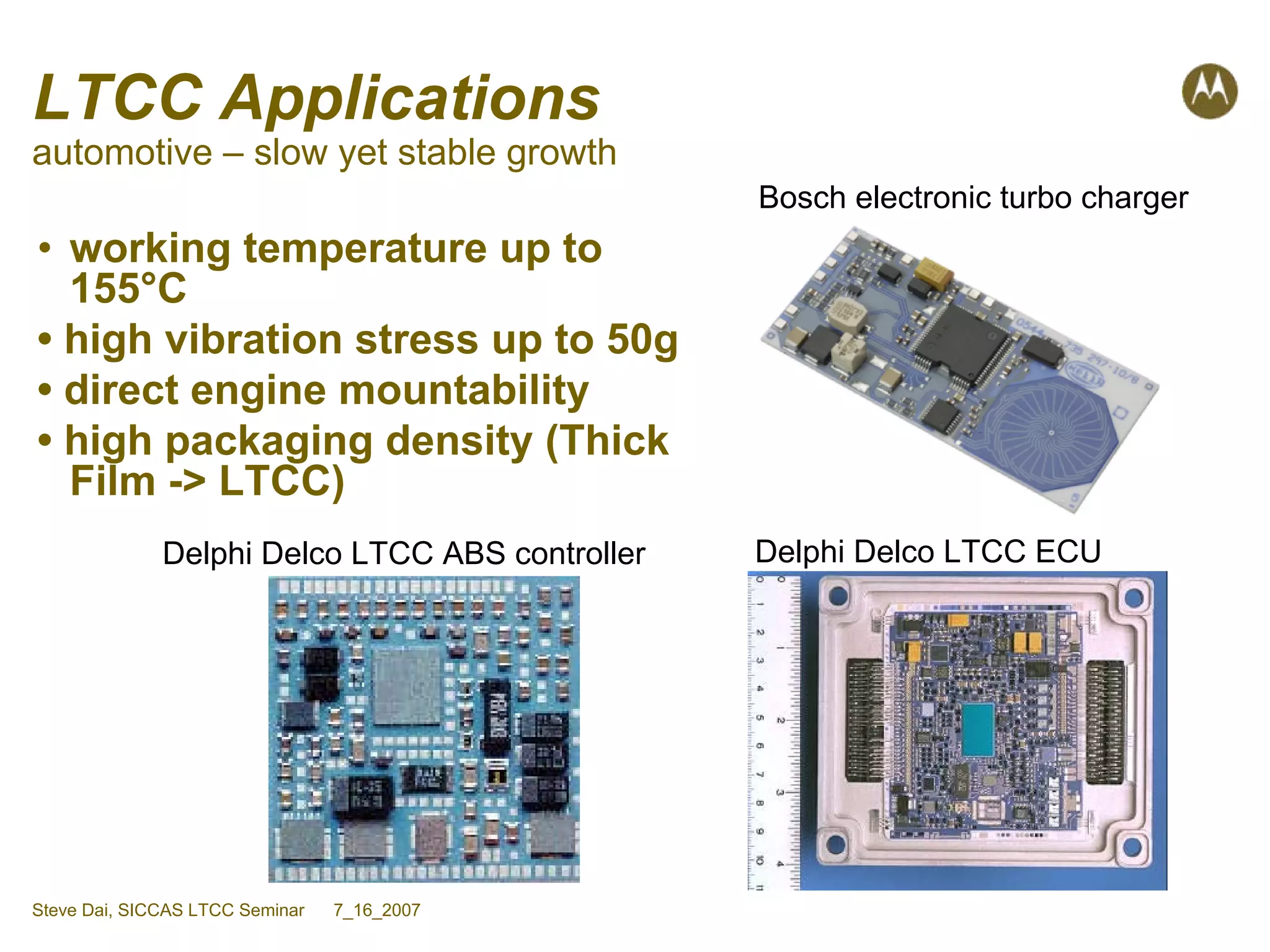 LTCC Overview | PDF
