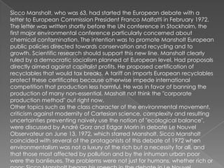 Sicco mansholt | PPTX