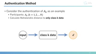 Identification and Authentication Using Blink with Smart Glasses | PPT
