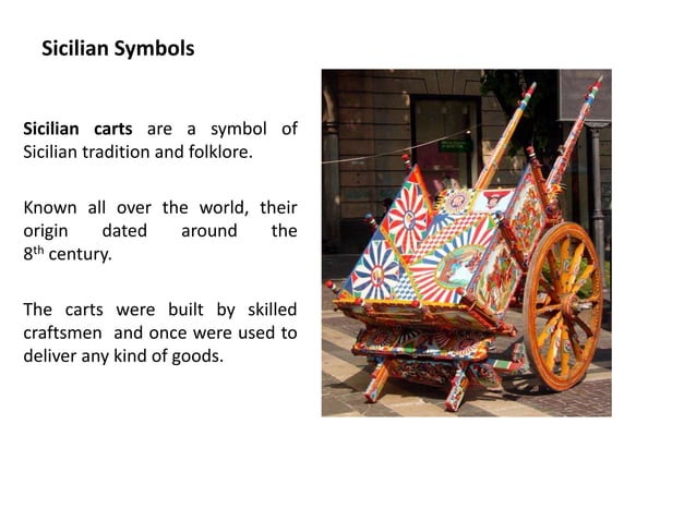 Sicilian symbols and the legend of Colapesce | PPTX