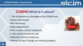 Sicim-COSHH Training checmical management.pptx | Lung and Respiratory ...