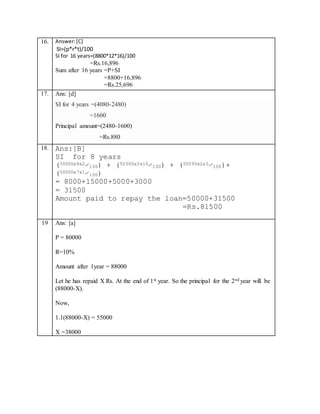 Si ci set 1 solutions | PDF