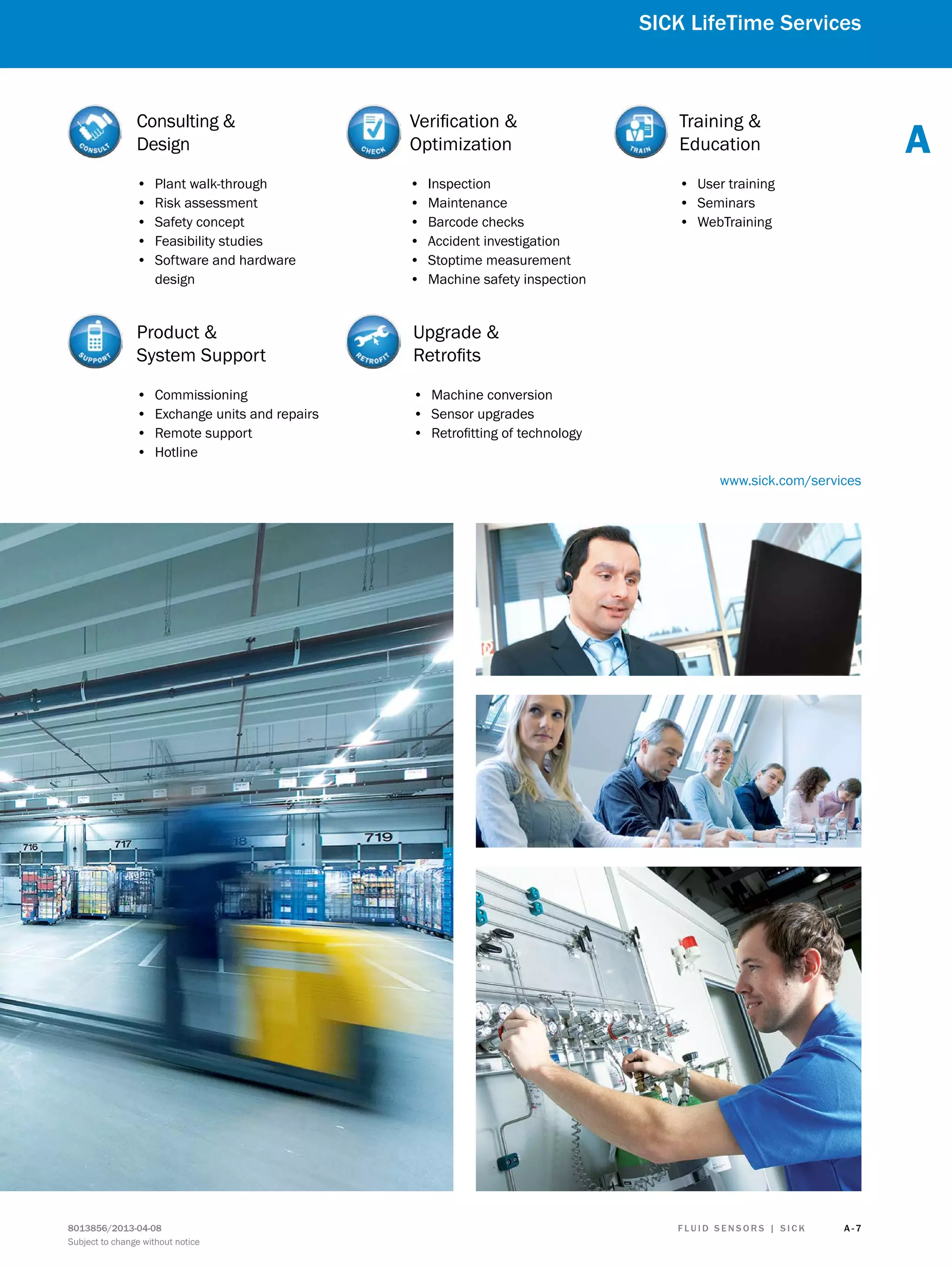 SICK - Sensors & Sensor Solutions - Catalogue | PDF