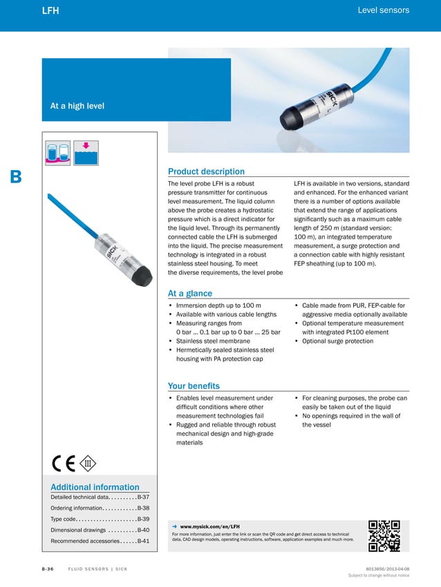 SICK - Sensors & Sensor Solutions - Catalogue | PDF