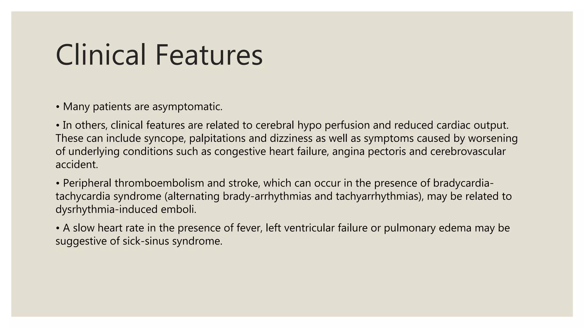 Sick Sinus Syndrome | PPTX