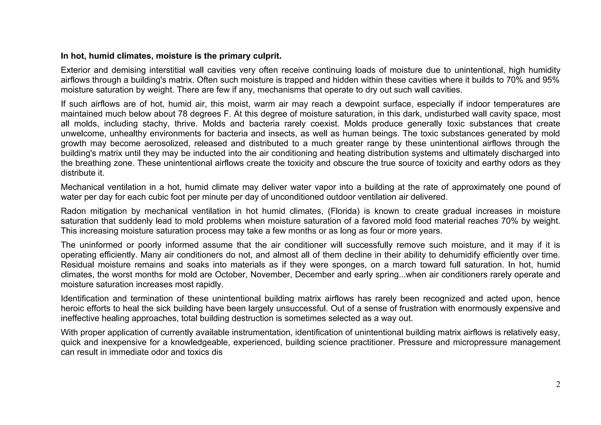 Sick Building Syndrome | DOC