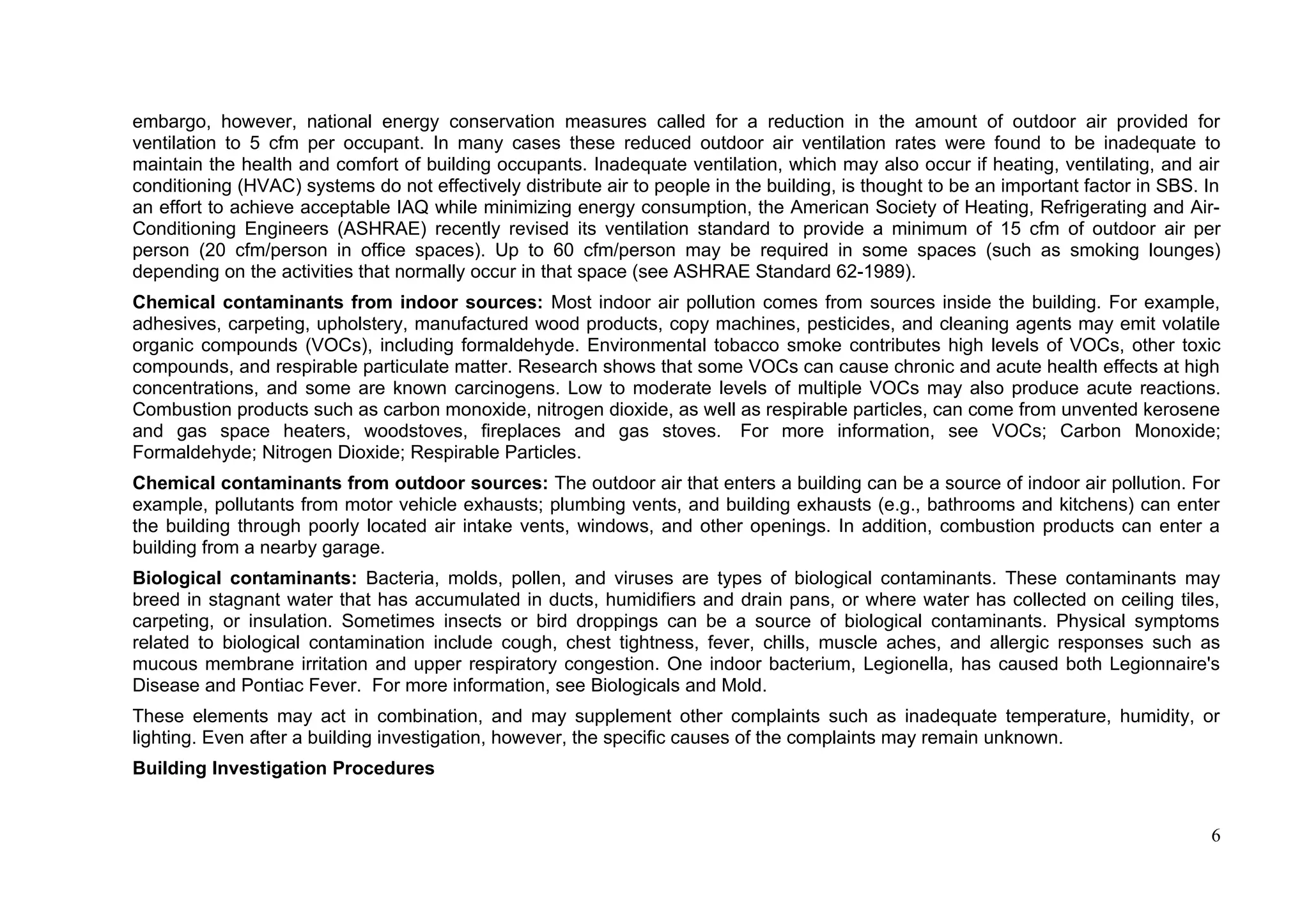 Sick Building Syndrome Ppt