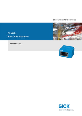 시크 SICK CLV620 1D 산업용 고정식 바코드스캐너 매뉴얼 | PDF