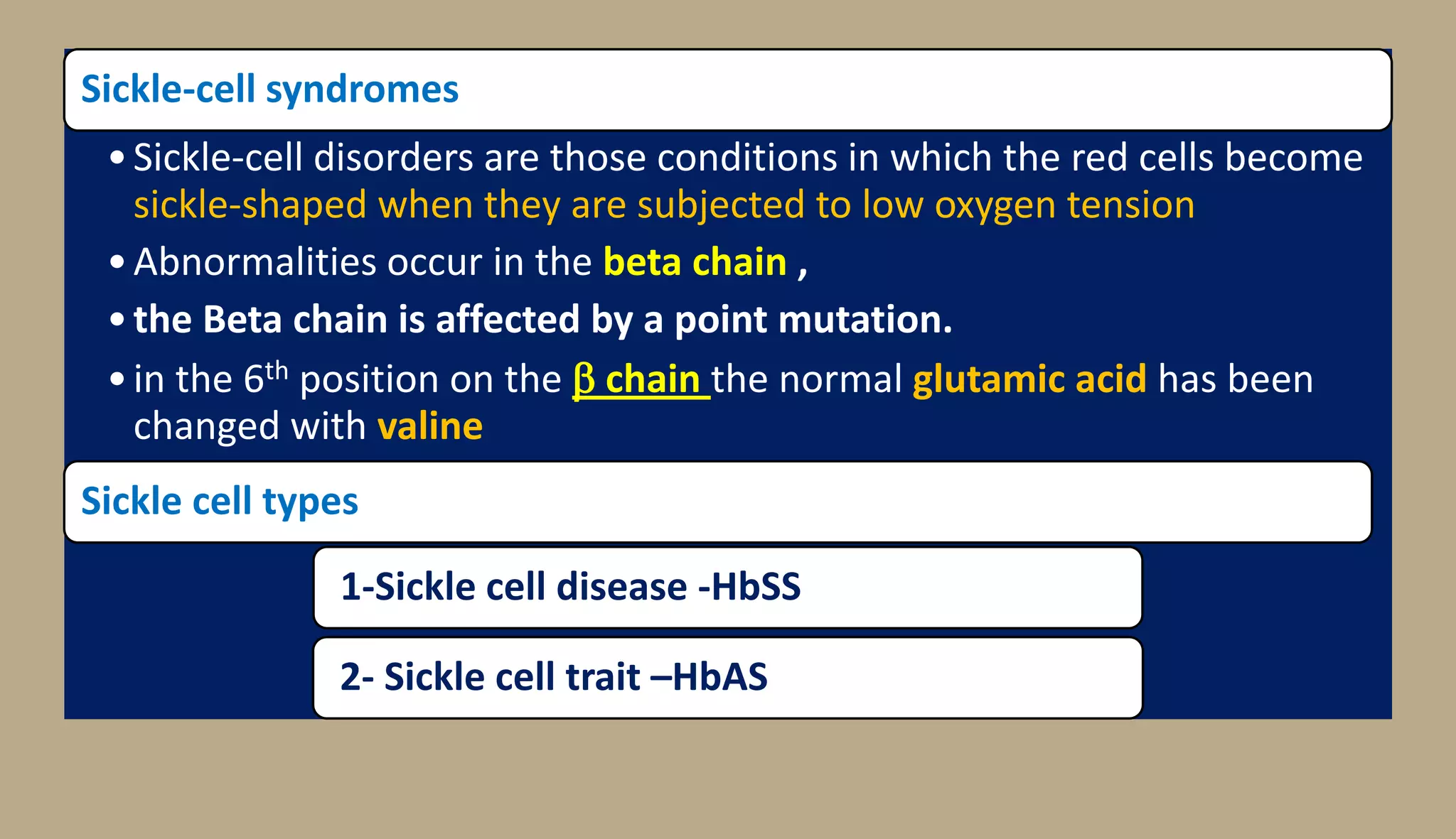 Sickle cell diseases (SCD) | PDF