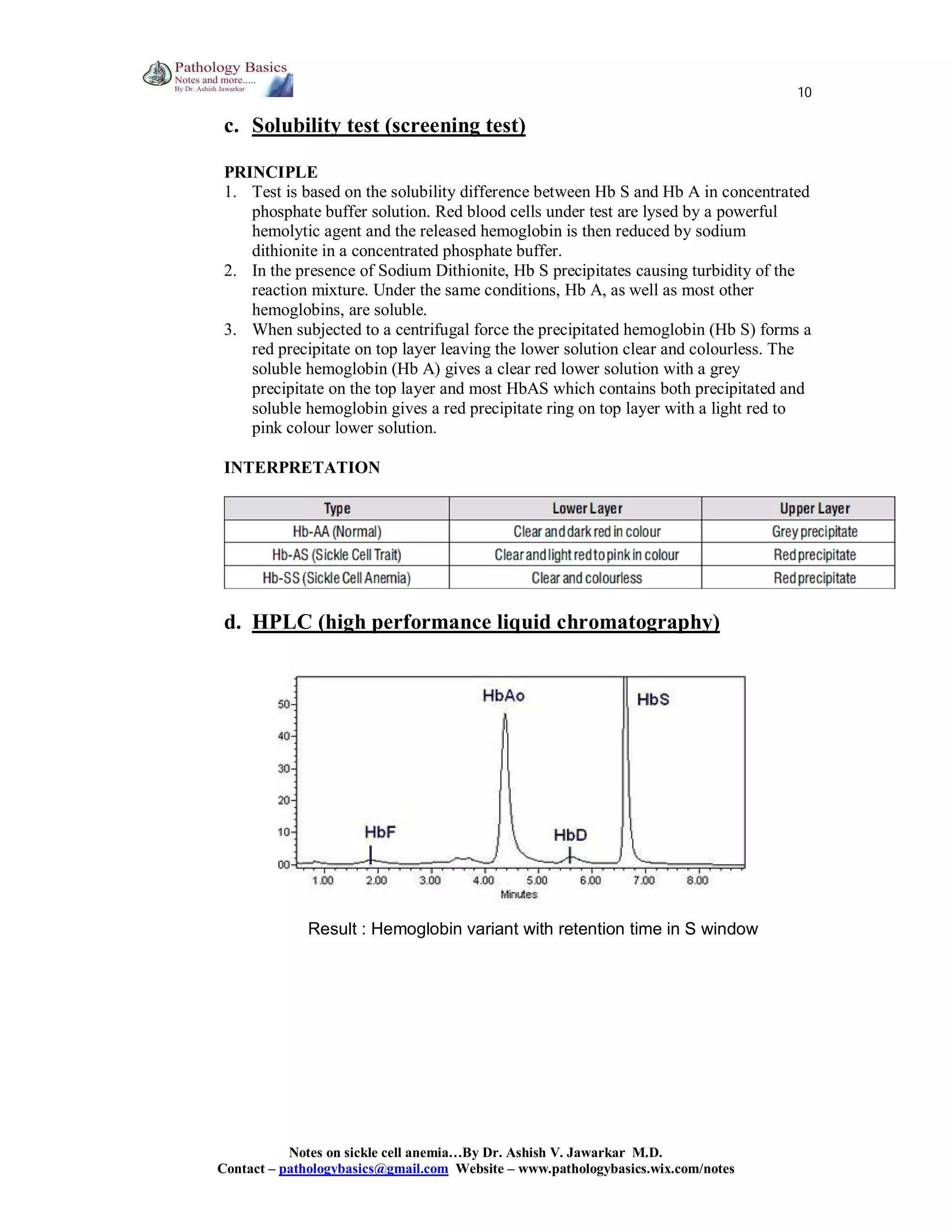 Sickle cell Anemia | PDF