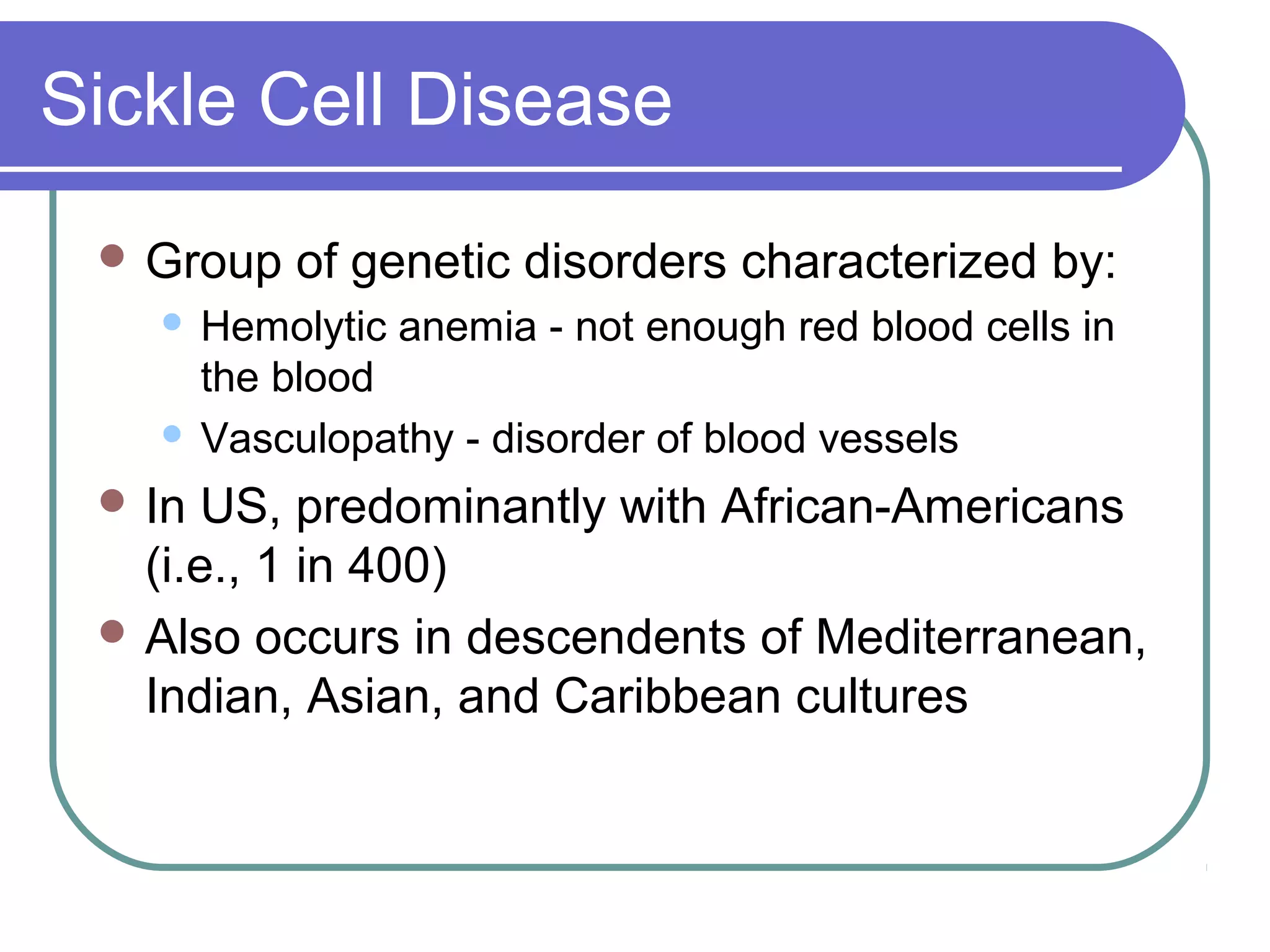 Sicklecell | PPT