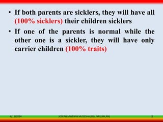 SICKLE CELL ANAEMIA ,TYPES AND MANAGEMENT | PPTX