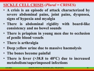 SICKLE CELL ANAEMIA ,TYPES AND MANAGEMENT | PPTX