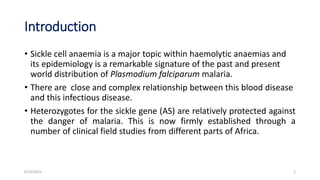 Sickle cell anaemia and malaria | PDF