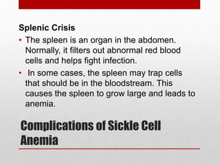 Sickle cell anemia by waheed | PPTX
