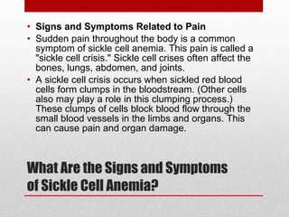 Sickle Cell Anemia | PPT