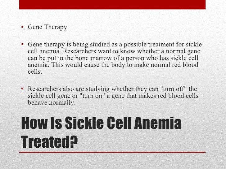 Sickle Cell Anemia