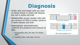 Sickle Cell Anemia with pathophysiology and explanation | PPT