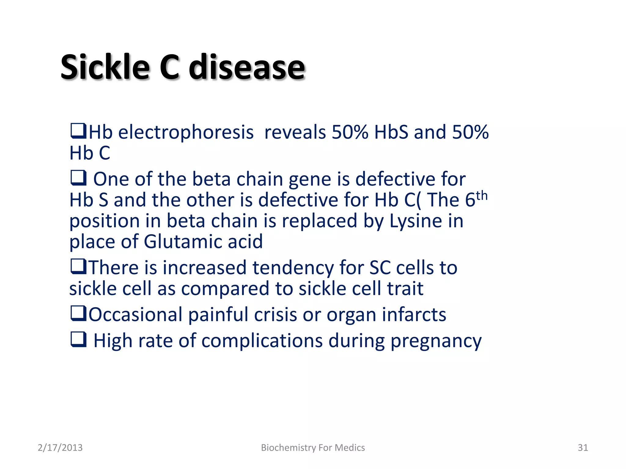 Sickle cell anemia- An Overview | PPTX