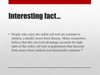Sickle cell anemia | PPTX