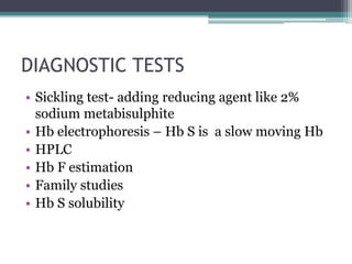 Sickle cell anemia | PPT