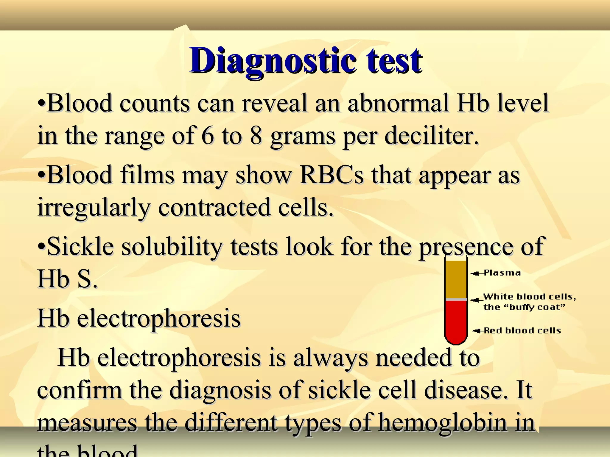 Sickle cell anemia | PPT