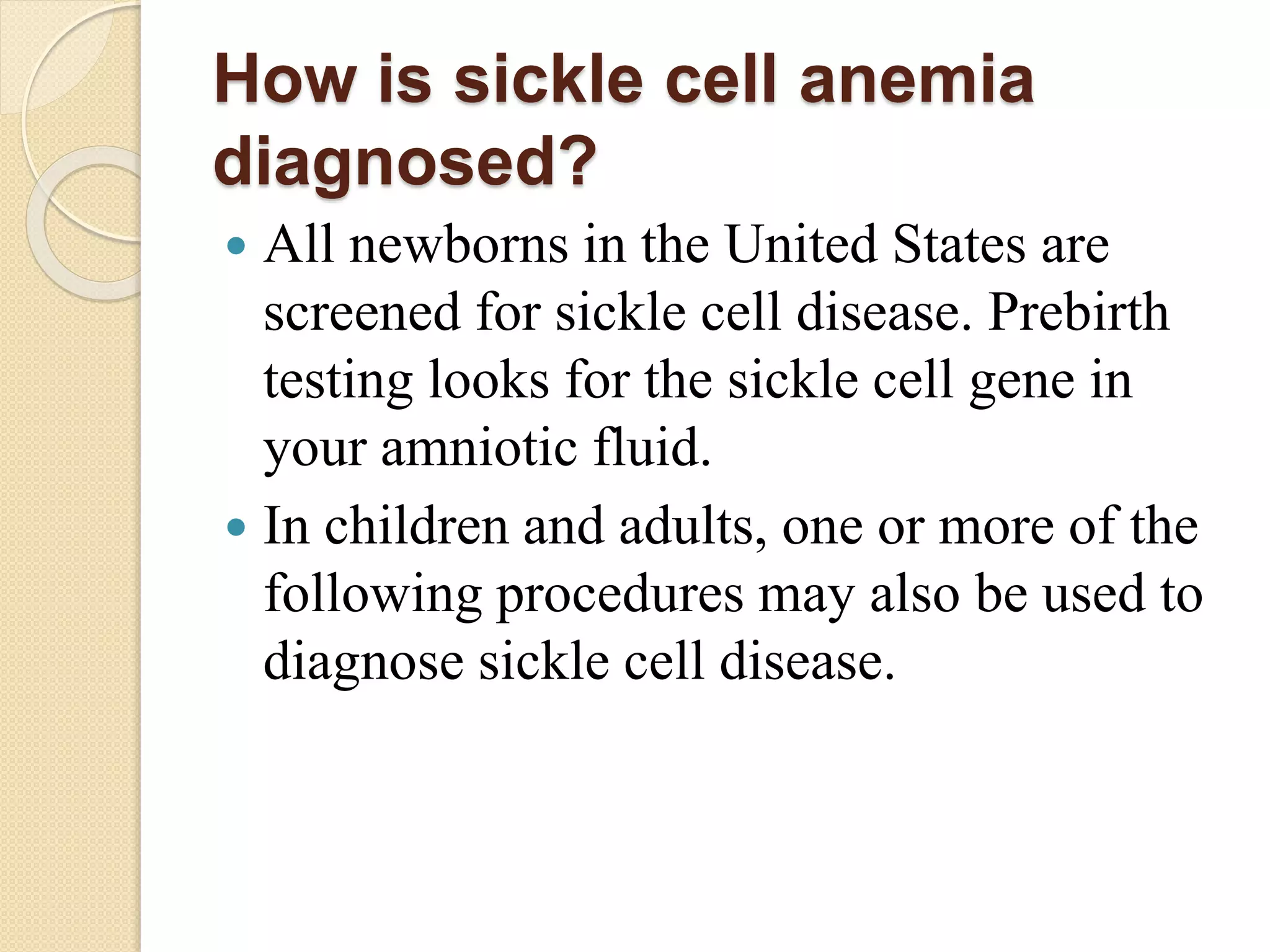 Sickle cell anemia | PPT