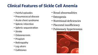 Sickle Cell Anemia.pptxSickle Cell Anemia | PPT