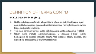 SICKLE CELL ANEMIA.pdf. laboratory haematology | PPT