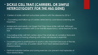 everything about SICKLE CELL ANEMIA (Biochemistry) | PPTX
