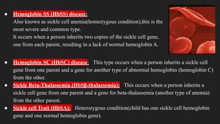 Sickle cell Anemia Diseases . | PDF