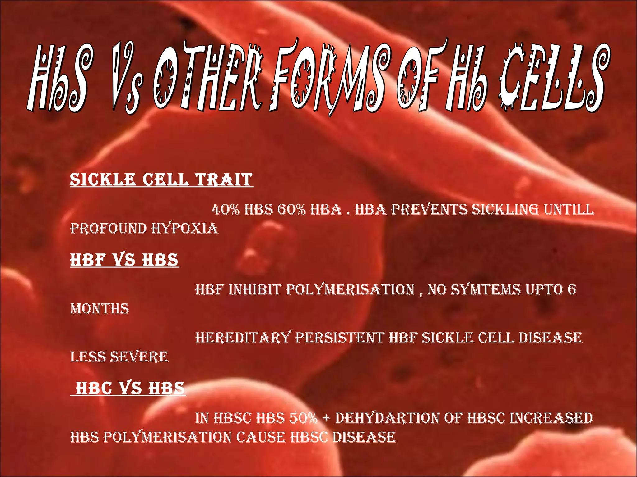 Sickle cell anemia - By Janaki raman | PPT