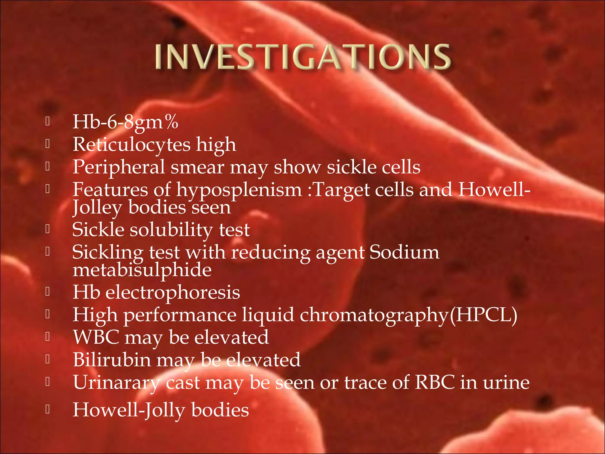 Sickle cell anemia - By Janaki raman | PPT